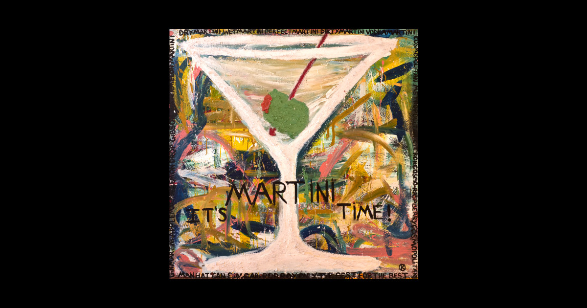 It's Martini Time - Martini - Magnet | TeePublic