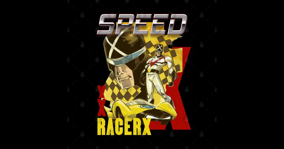 racer x speed racer retro - Racer X - Sticker | TeePublic