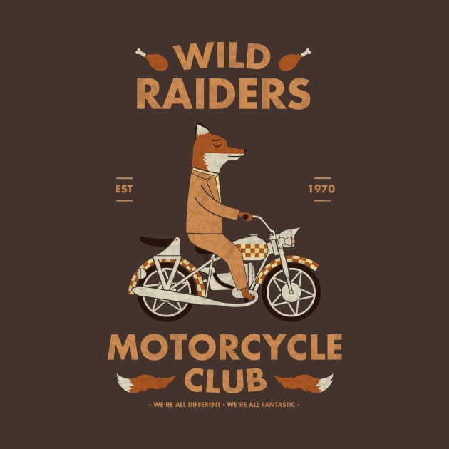 Wild Raiders - Fantastic Mr Fox - T-Shirt | TeePublic