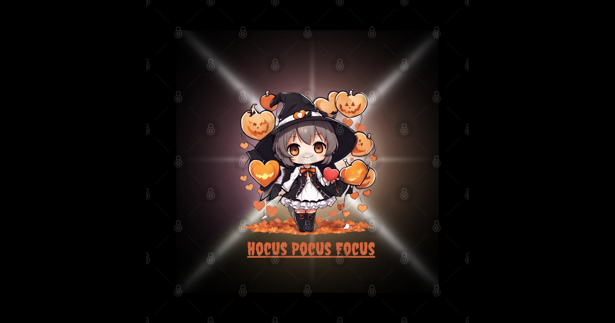 Hocus Pocus Focus! - Chibi Anime Halloween Delights - Anime Art ...