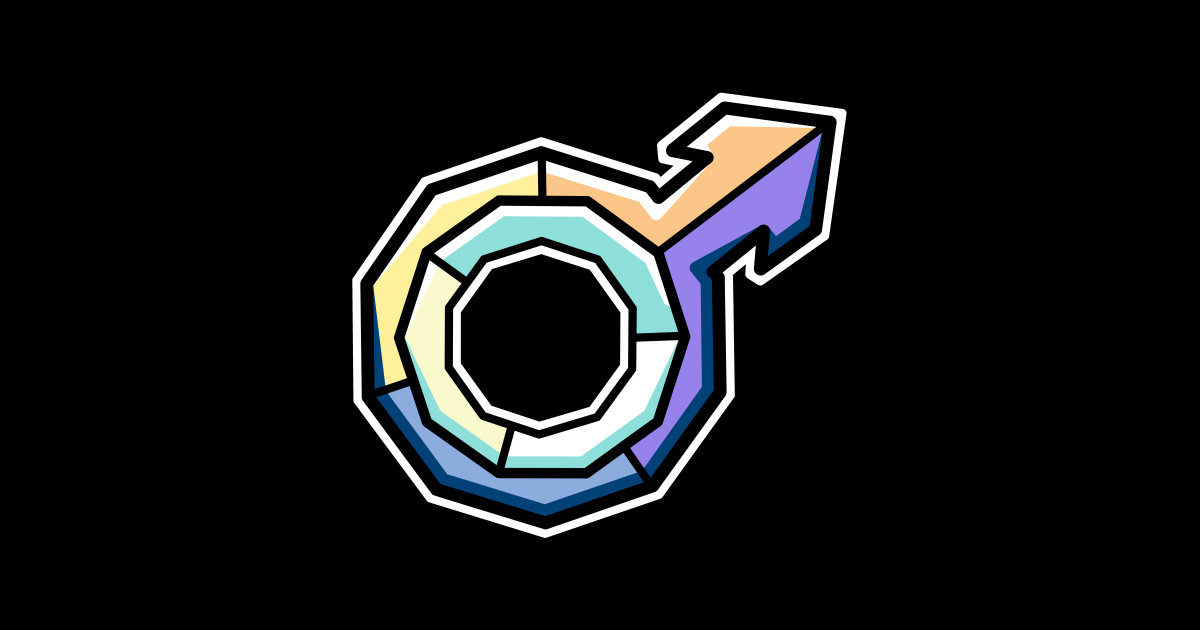 Genderfaun - Pride Gender Symbol - Male Genderfluidity - Genderfaun ...