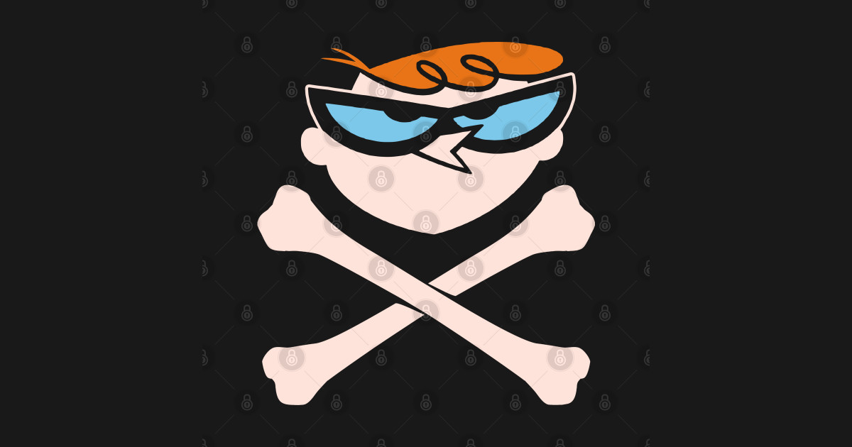 DEXTER'S LABORATORY JOLLY ROGER - Cartoons Animation Skull And ...