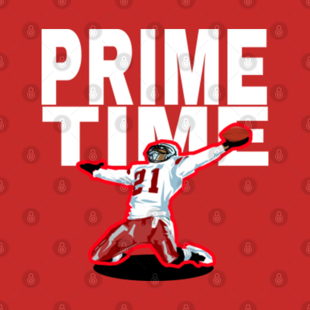 Prime time deion sanders - Deion Sanders - T-Shirt sold by Practical ...