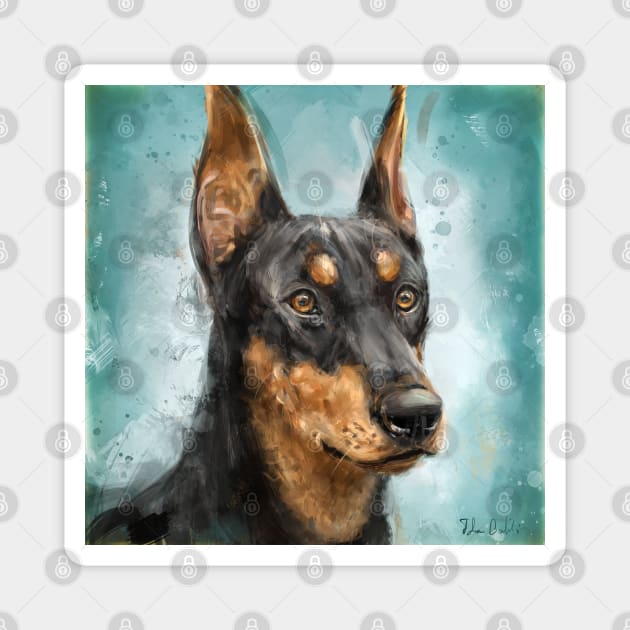 doberman artwork