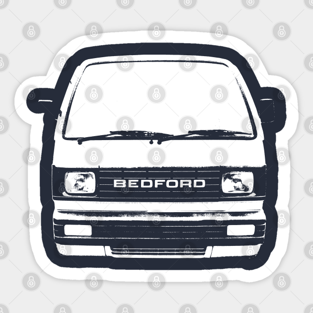 Bedford Rascal 1980s classic microvan monoblock white - Bedford ...