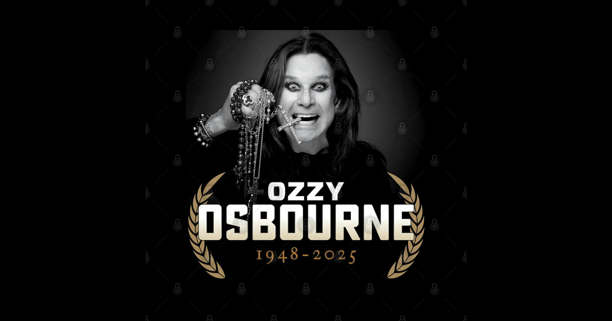 Rip Ozzy Osbourne - Ozzy Osbourne - Posters and Art Prints | TeePublic