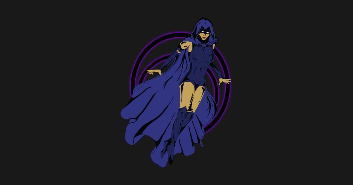 Raven - Teen Titans - T-Shirt | TeePublic