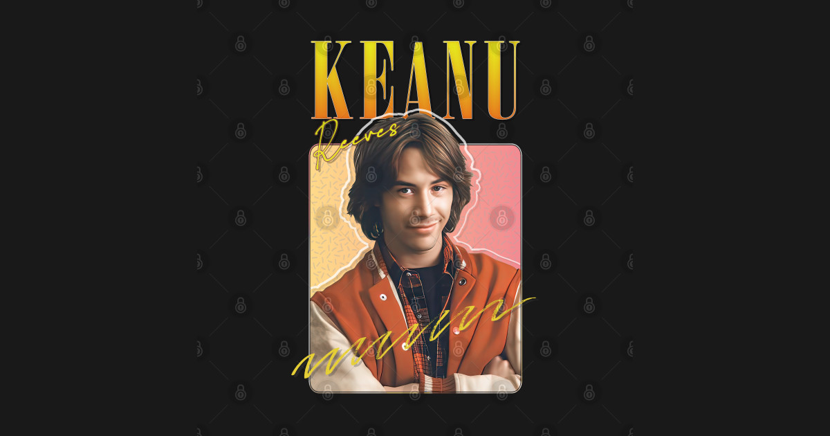 Keanu Reeves - 90s Style Original Aesthetic Design - Keanu Reeves - T ...