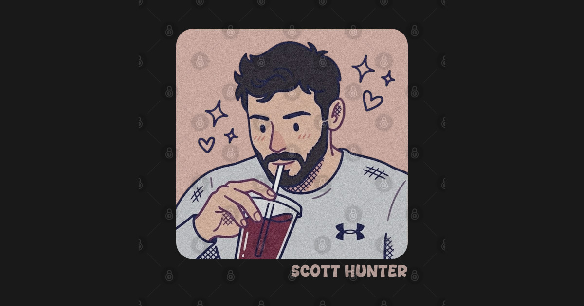 HEATED RIVALRY Scott Hunter Minimalist Indie Comic T00177 - Heated ...