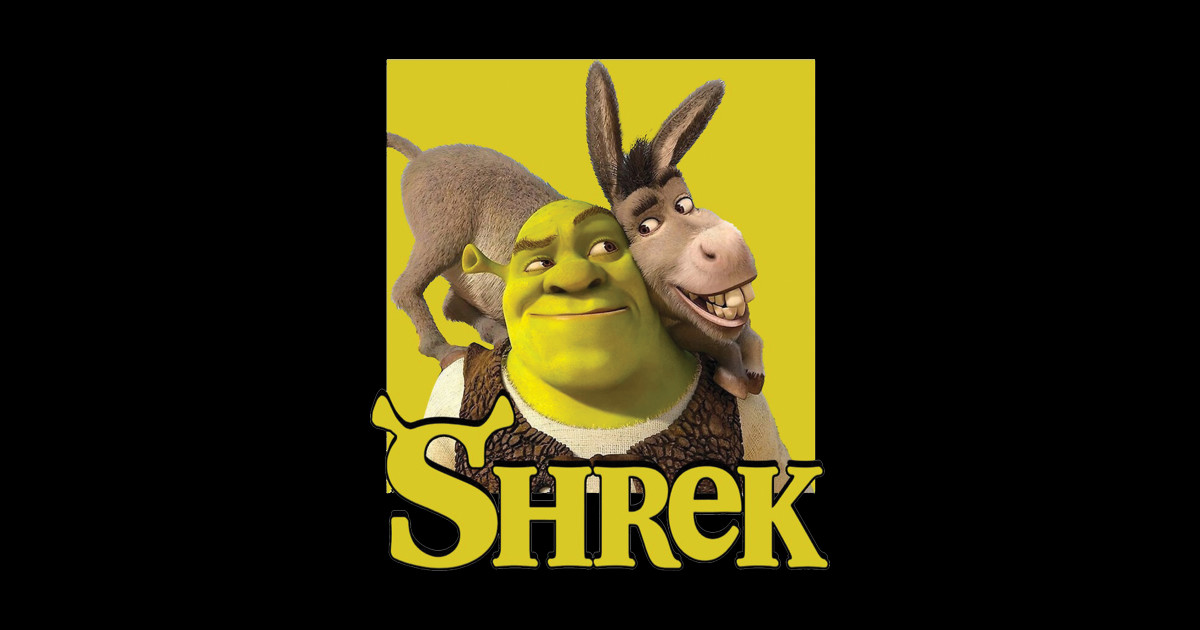 Shrek Men’s And Big Swamped Shrek Vintage Cartoon - Shrek - Posters and Art Prints | TeePublic