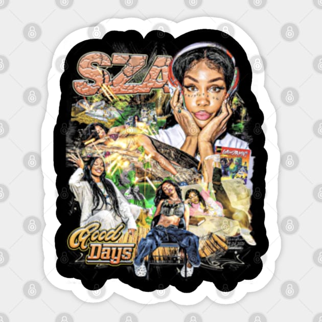SZA Good Days - Sza - Sticker | TeePublic
