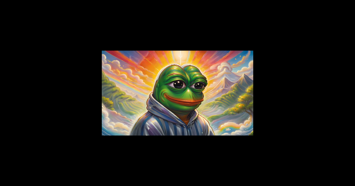 Pepe the painting - Pepe The Frog - Posters and Art Prints | TeePublic