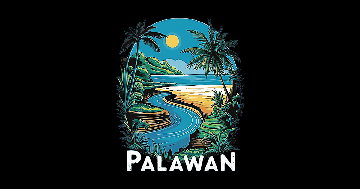 Palawan Island Philippines - Palawan - Sticker | TeePublic
