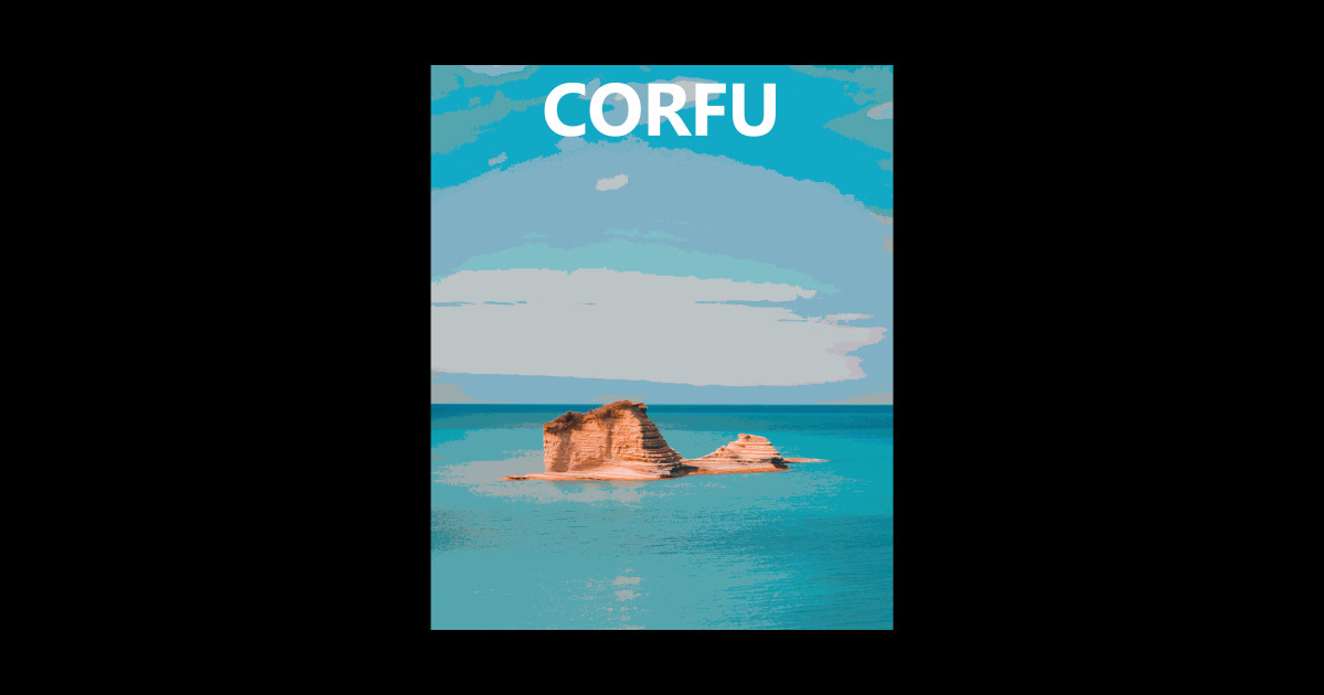 Corfu - Corfu - Sticker | TeePublic