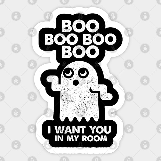 Boo dancing ghost, I Want You In My Room - Boo Dancing Ghost - Sticker ...