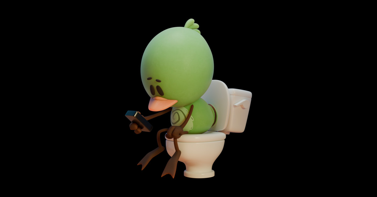Everybody Poops - Toilet - Sticker | TeePublic