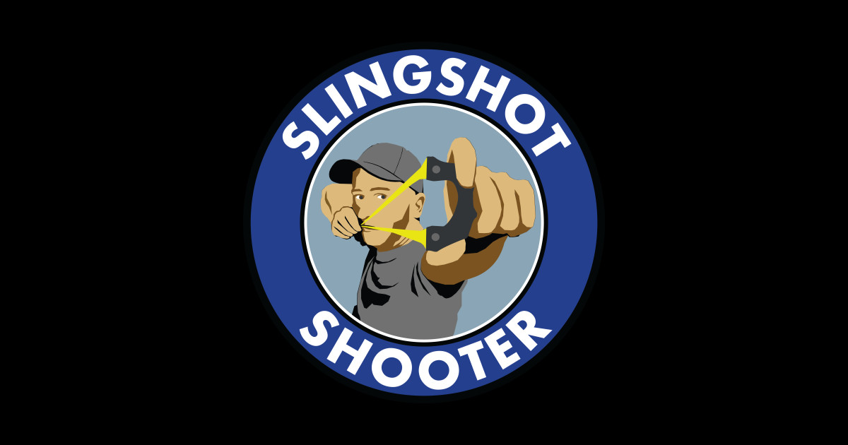 Slingshot Shooter - Slingshot Catapult Shooter - Sticker | TeePublic