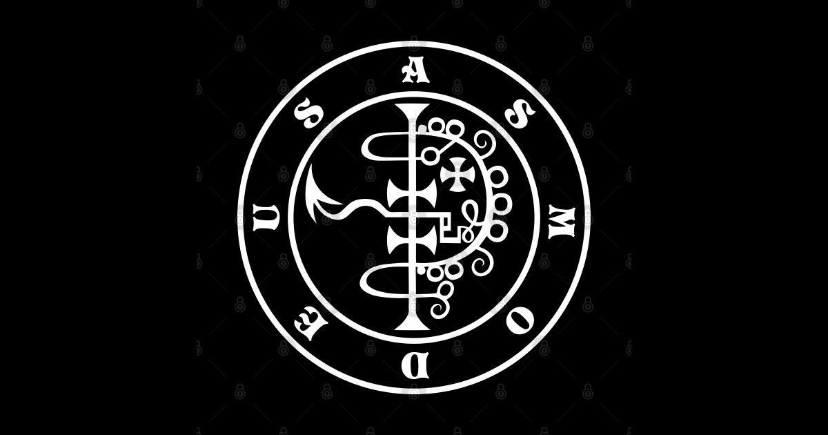Seal of Asmodeus - Seal Of Asmodeus - Pin | TeePublic