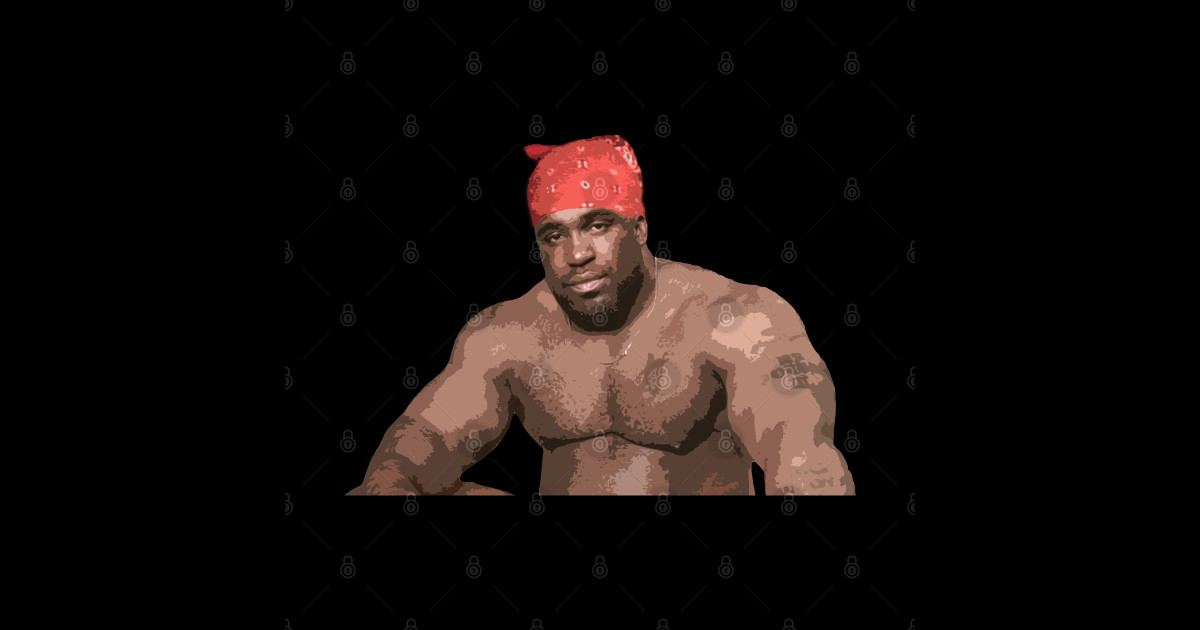 Large Black Man BARRY WOOD - Barry Wood - Sticker | TeePublic