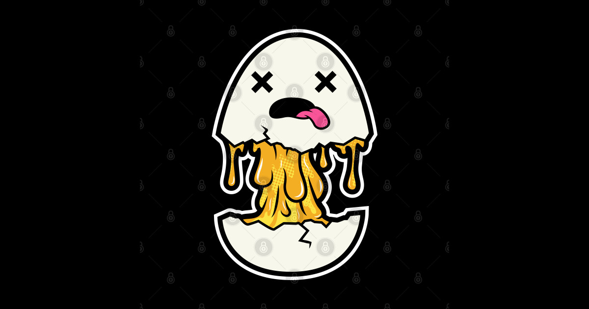 DEAD EGG - Egg - Magnet | TeePublic