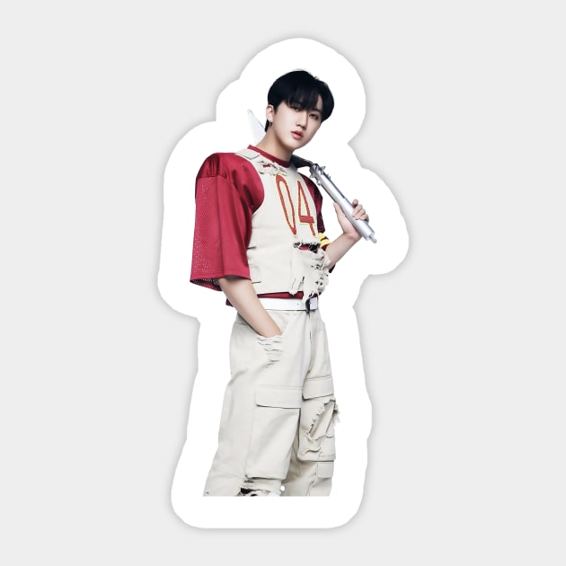 CHANGBIN stray kids - Changbin Stray Kids - Sticker | TeePublic