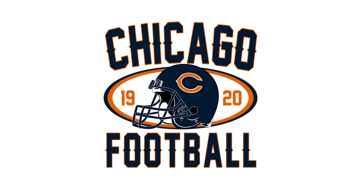 chicago football - Chicago Bears - T-Shirt | TeePublic