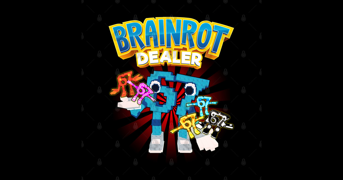 Funny Brainrot Dealer Every 67 Six Seven Steal a Brainrot for Boys Kids ...
