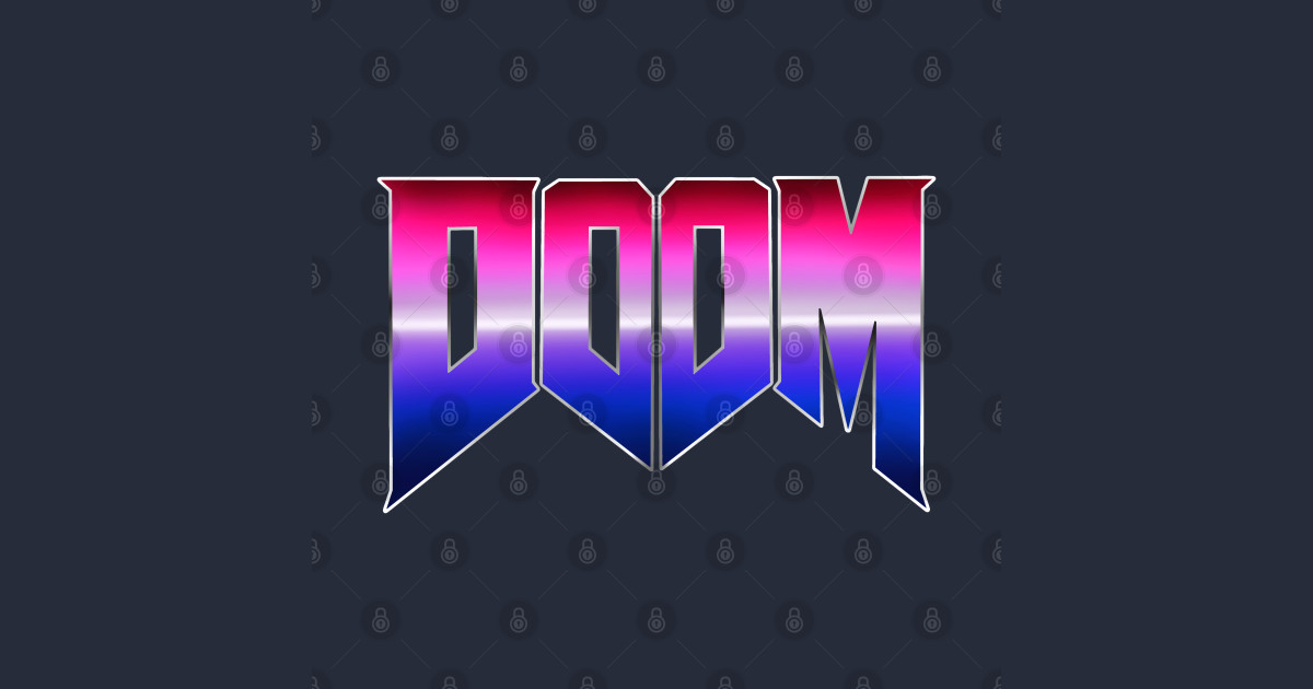 Retro Doom Text Effect - Mf Doom - T-Shirt | TeePublic