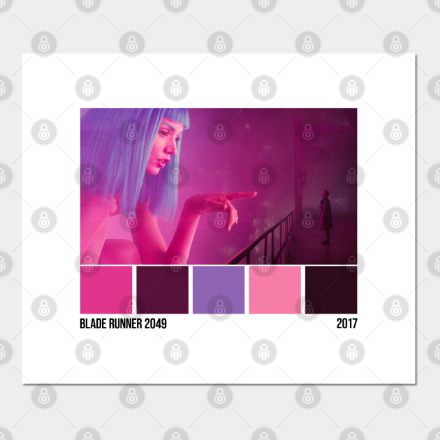 Blade Runner Color Palettes - Movies Design - Posters and Art Prints ...