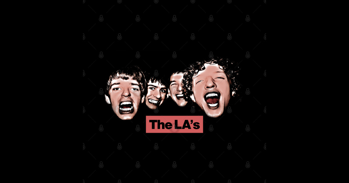 the LA's 90s - The Las - Sticker | TeePublic
