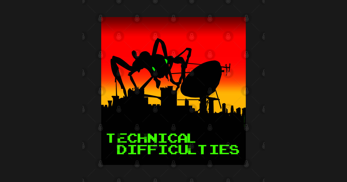 GiAnt Technical Difficulties (classic video game) - Sci Fi - T-Shirt | TeePublic