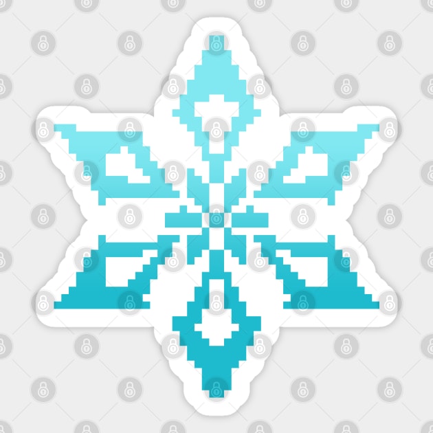 Cyro Elements Genshin Impact Pixel Art - Genshin - Sticker | TeePublic