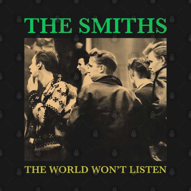 The Smiths - Pencil Drawing Style - The Smiths - T-Shirt | TeePublic