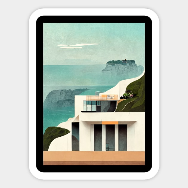 Mansion Goals - Mansion - Sticker | TeePublic