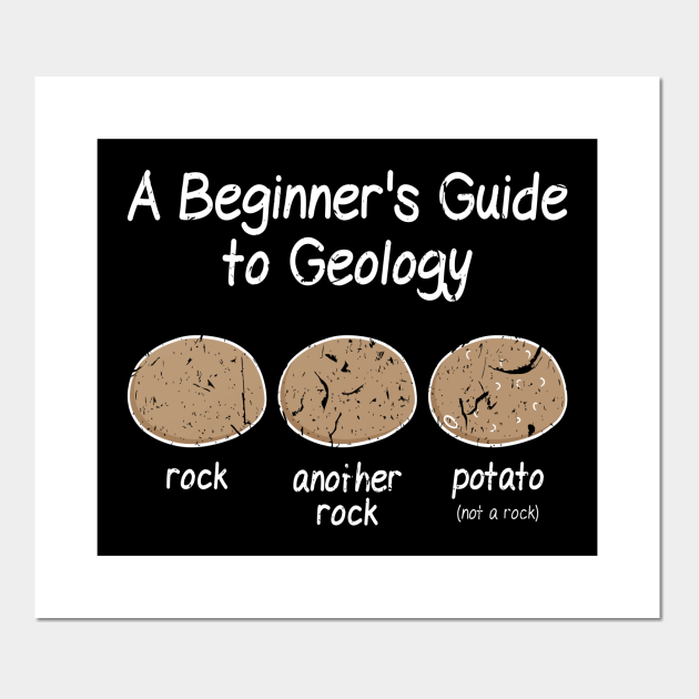 Geologist Beginner Geology Meme - Funny Geology - Posters and Art ...