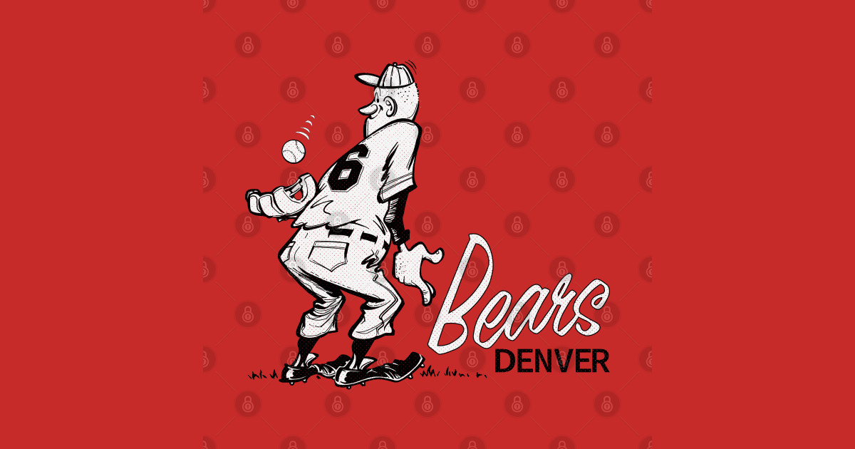Vintage Denver Bears Baseball 1967 - Denver - T-Shirt | TeePublic