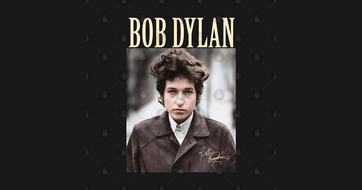 Bob Dylan 80s - Bob Dylan - T-Shirt | TeePublic