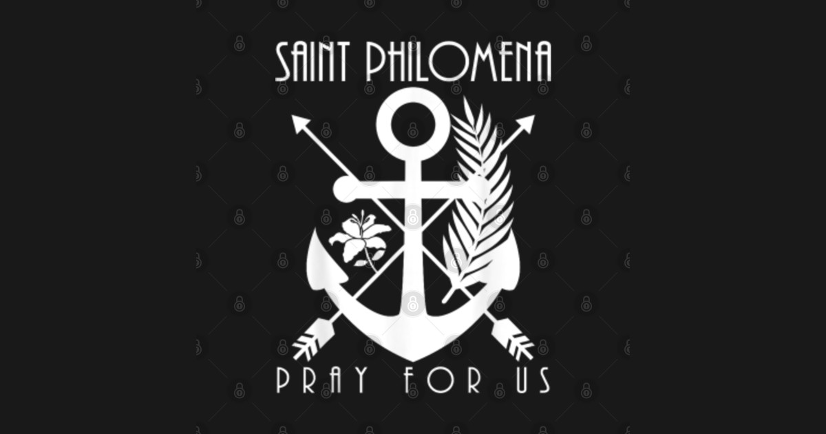 St Philomena Saints Symbols Catholic Girls - St Philomena Saints ...
