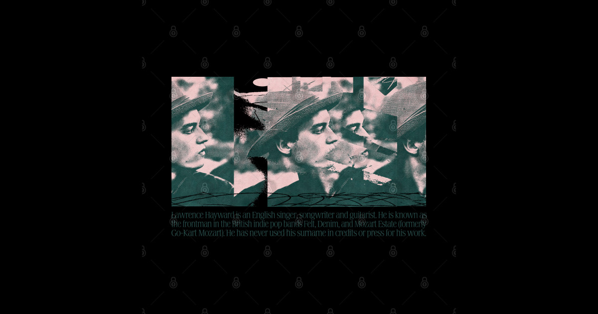 Lawrence Felt •••••••• Original 80s Aesthetic Design - Felt - Sticker ...