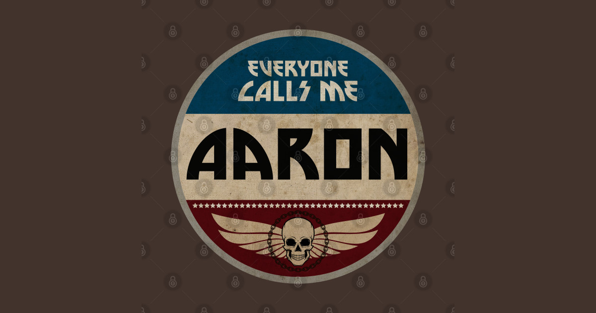 Vintage Name Tag: Aaron - Gift For Aaron - T-Shirt | TeePublic
