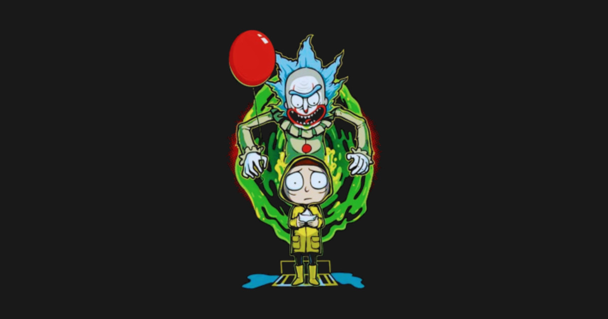 rick and morty halloween - Rick And Morty - Sticker | TeePublic