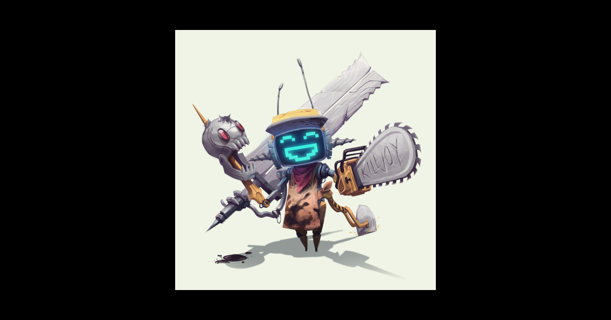 Killjoy - Robot - Sticker | TeePublic