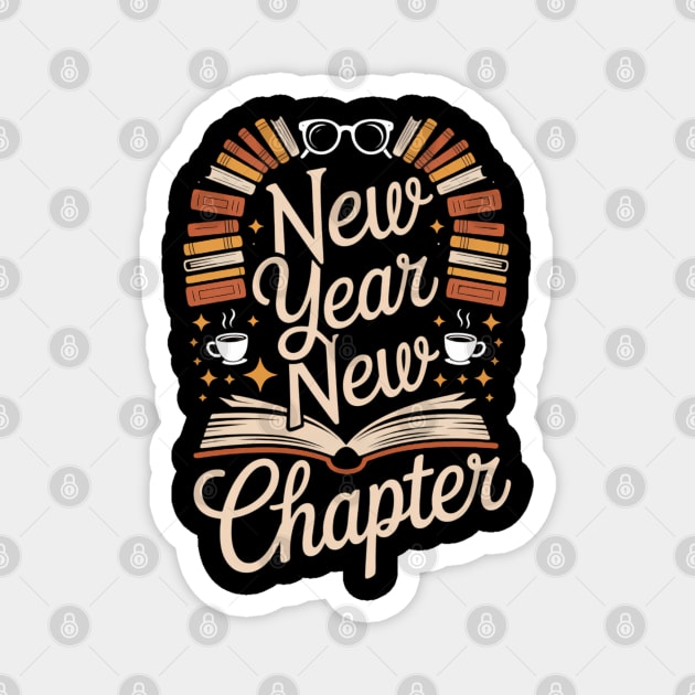 New Year New Chapter Happy New Year 2026 Book Lover - New Year New ...