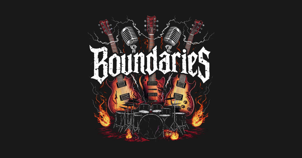 boundaries - Boundaries - T-Shirt | TeePublic