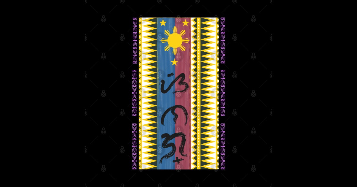 Baybayin word Sinag (Ray of Light) - Philippines Flag Proud Filipino ...