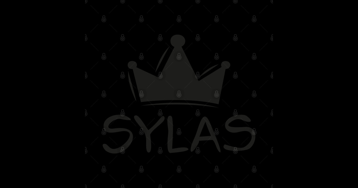 Sylas name, Sticker design. - Sylas - Sticker | TeePublic