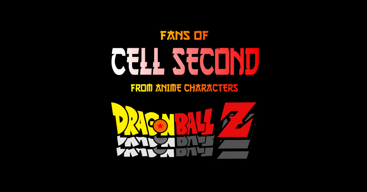 CELL SECOND FORM MERCH VTG FAN ART - Cell Second Form Merch Vtg Fan Art ...