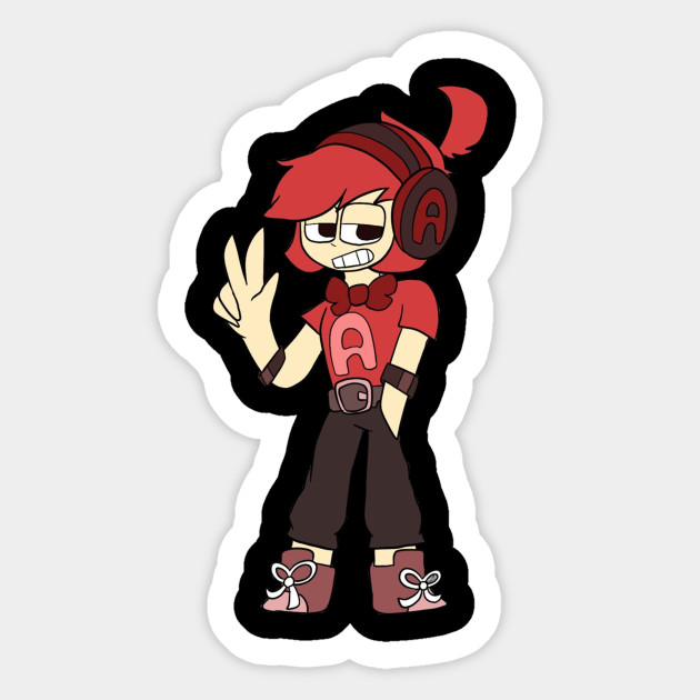 A Alphabet Lore Humans - Alphabet Lore - Sticker | TeePublic