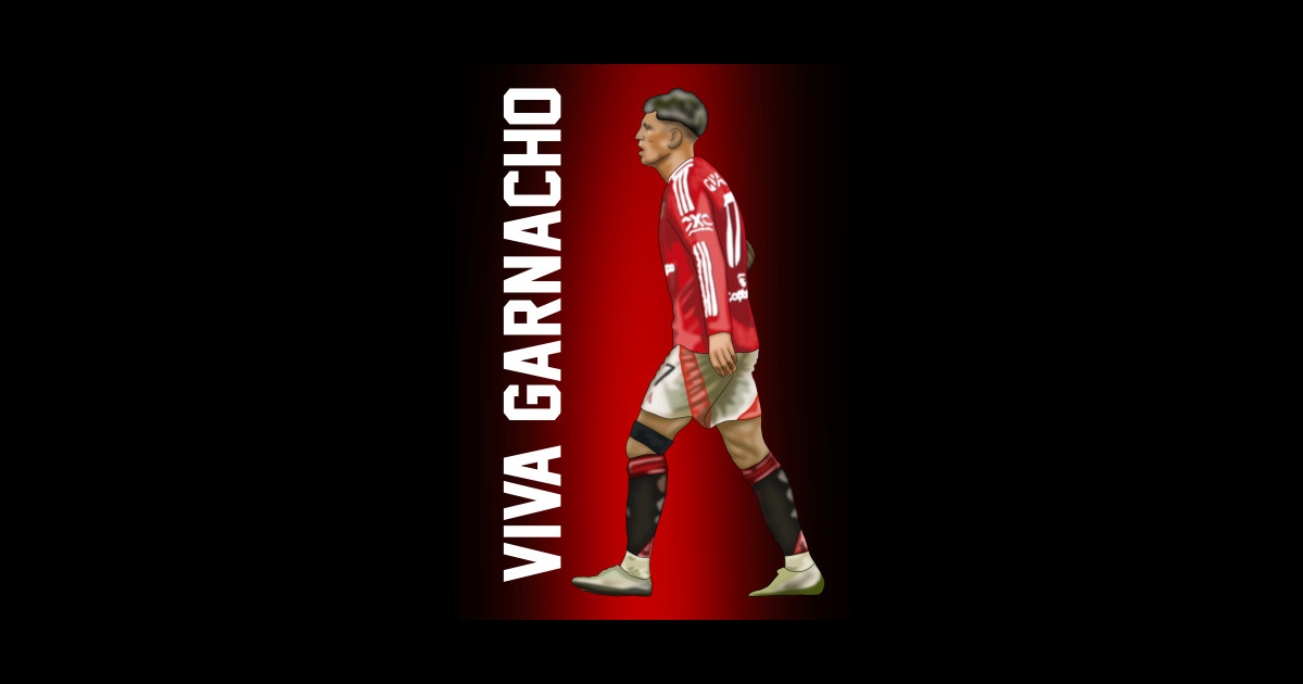 Alejandro Garnacho: The Future is Here - Garnacho - Sticker | TeePublic