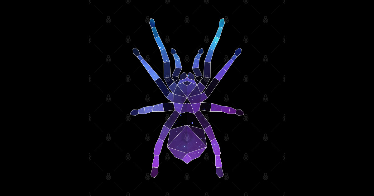 Galaxy Spider - Spider - Sticker | TeePublic
